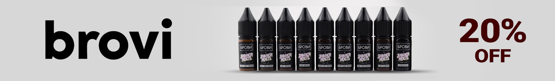 Brovi Pigments USA: Eyebrows and Lips | Buy on PMUHub – PMUHub Shop