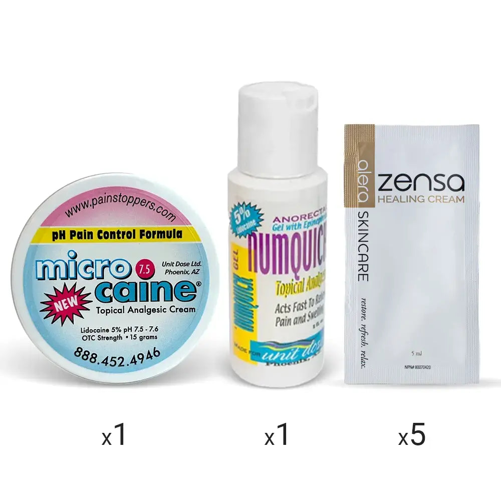 Areola Numbing Cream, Gel & Aftercare Bundle – PMUHub Shop