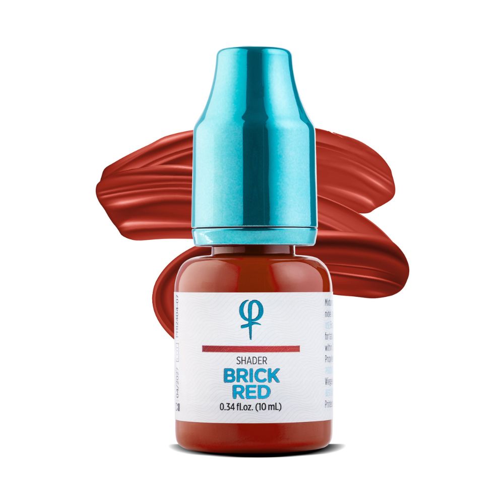 Phi Brick Red PMU Mix Shader Pigment 0.34 fl oz (10ml) – PMUHub Shop